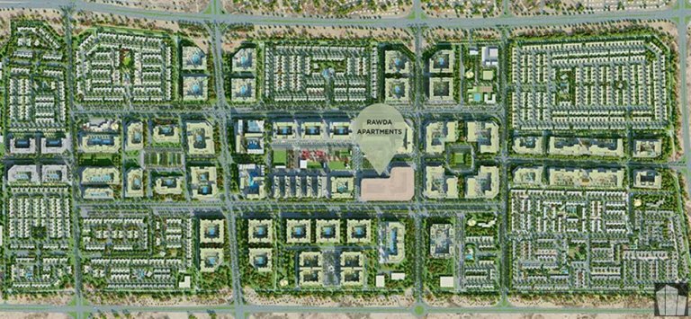 Villas for Sale in Nshama Town Square - Town Square by Nshama