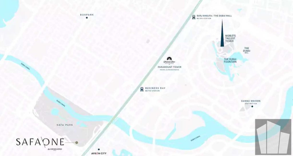 Safa One De Grisogono Tower at Safa Park by Damac