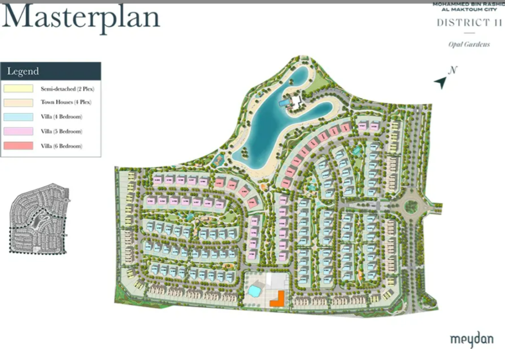 Opal Gardens Villas, Dubai - District 11 - By Meydan