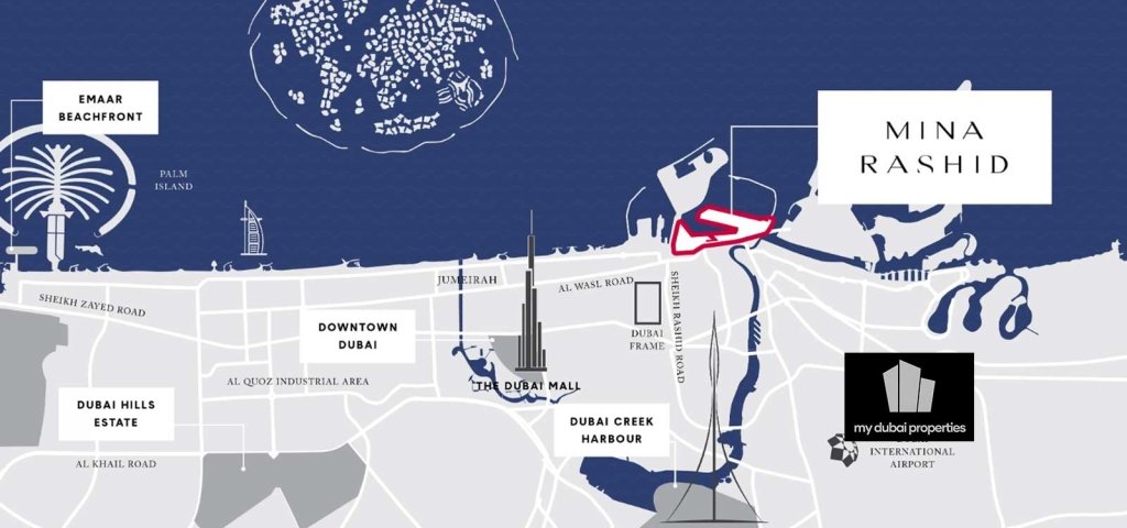 Emaar Mina Rashid Apartments at Port Rashid, Dubai